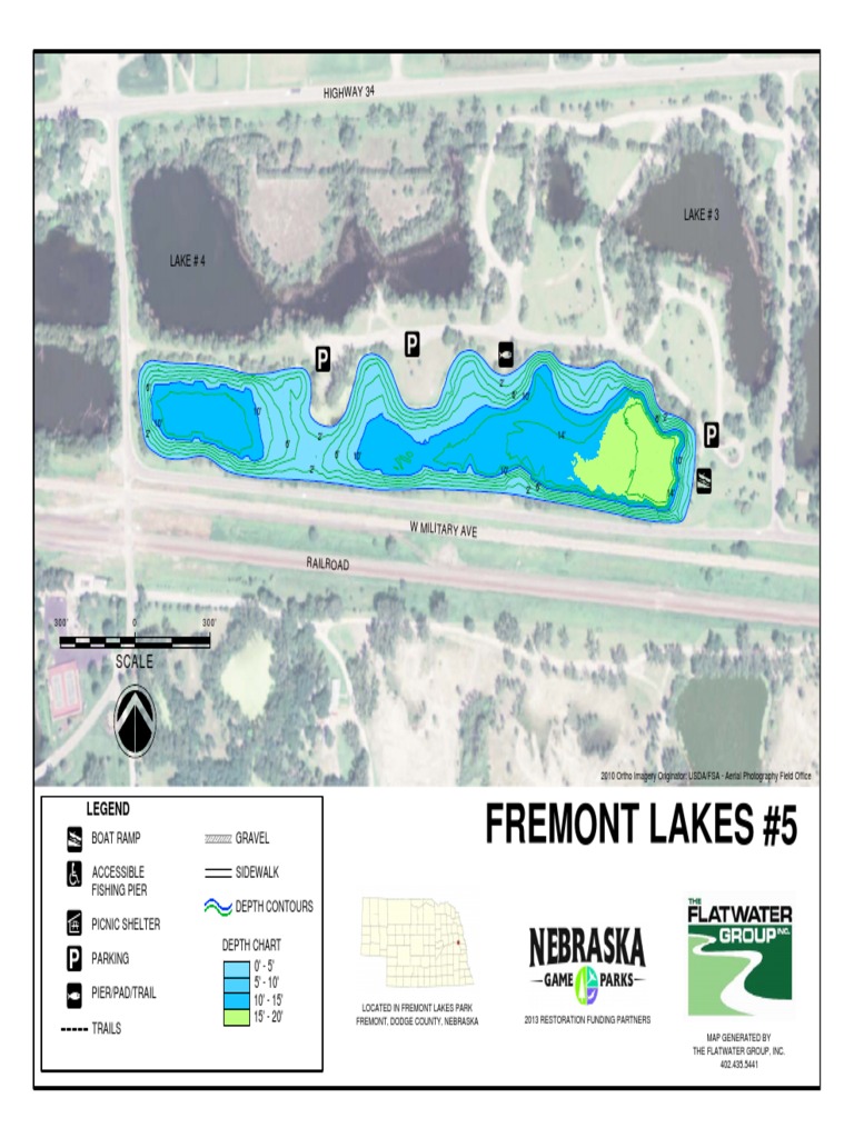 Fremont Lakes Park Aerial Map 2010 | PDF