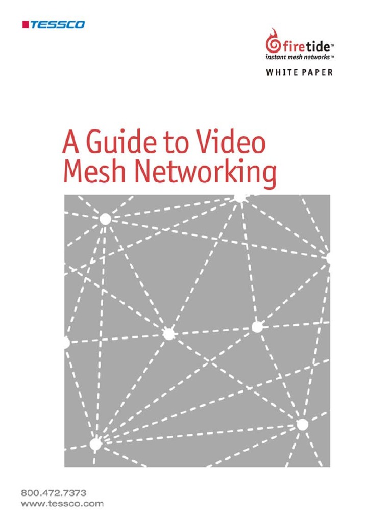 Firetide Video Mesh Networking | PDF | Computer Network | Closed Circuit Television