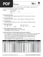 Yale Insulin Infusion Protocol | PDF | Insulin | Intravenous Therapy