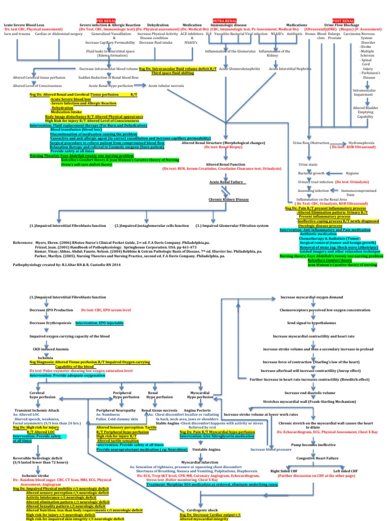 Concept Map | PDF | Angina Pectoris | Angiotensin