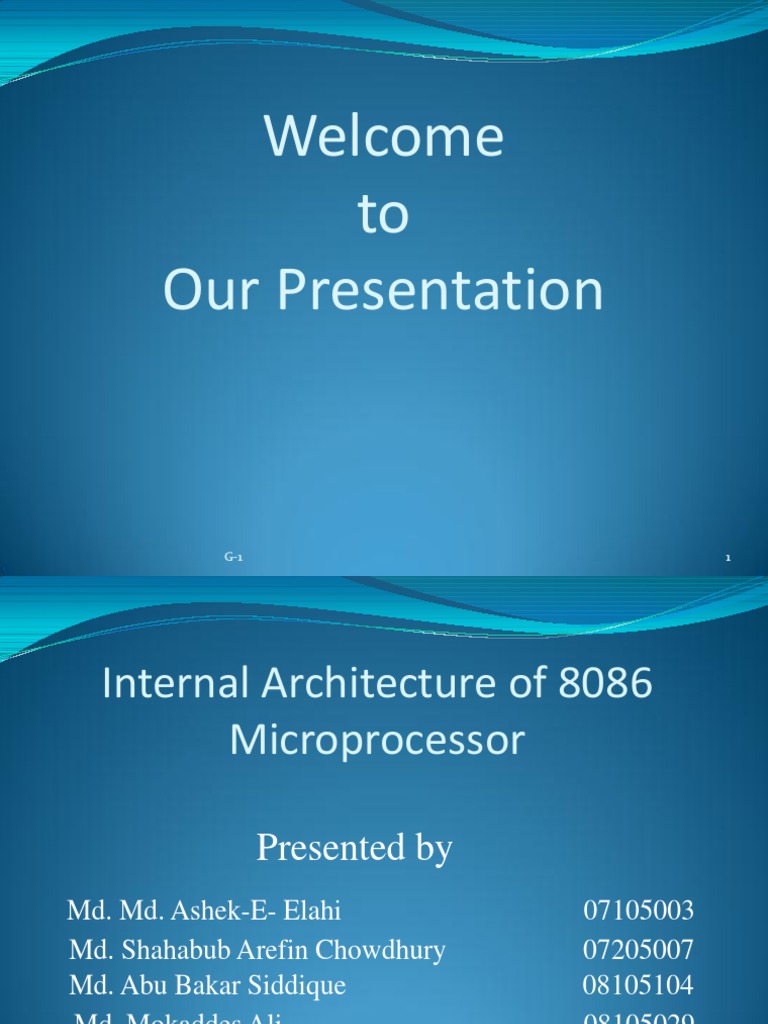 Internal Architecture of Intel 8086, Final | PDF | Instruction Set ...
