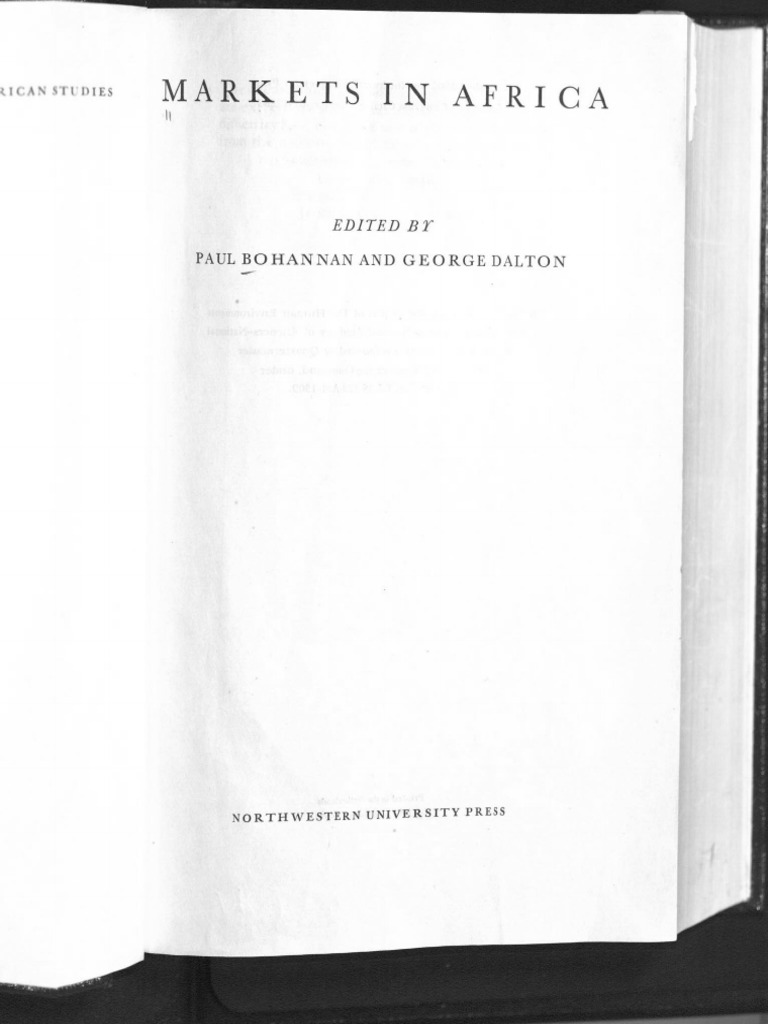 Economic Differences Between the Lele and Bushong Tribes of Central ...