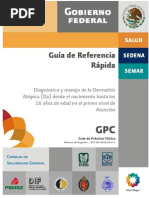 Tratamiento Dermatitis Atópica GPC | PDF | Alergia | Inmunología