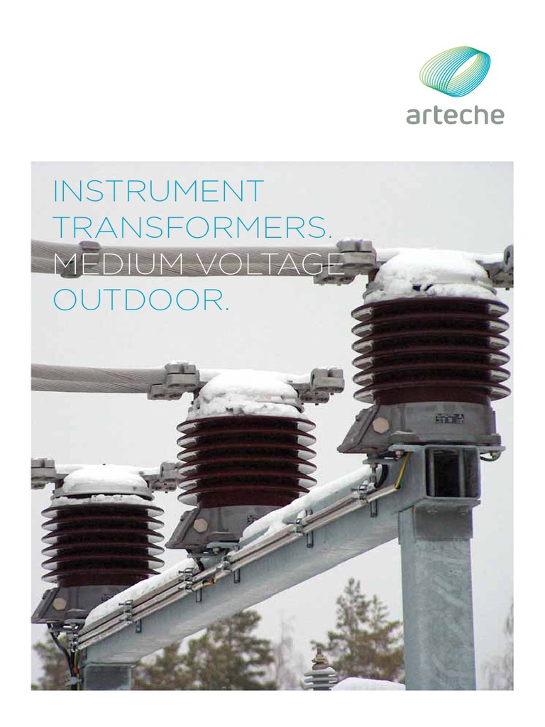 Arteche MV Outdoor | PDF | Transformer | Insulator (Electricity)
