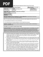 annotated lesson plan | Lesson Plan | Educational Assessment