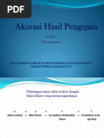 Contoh Perhitungan CV Horwitz | PDF