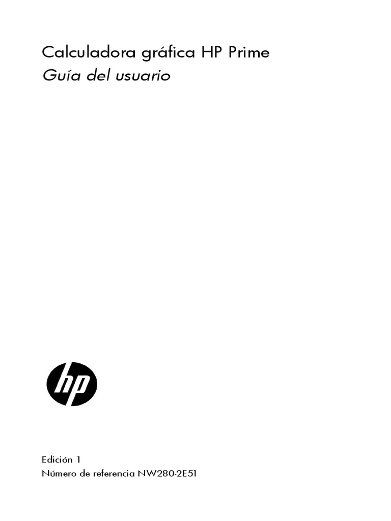 Manual HP Prime | PDF | Calculadora | Decimal