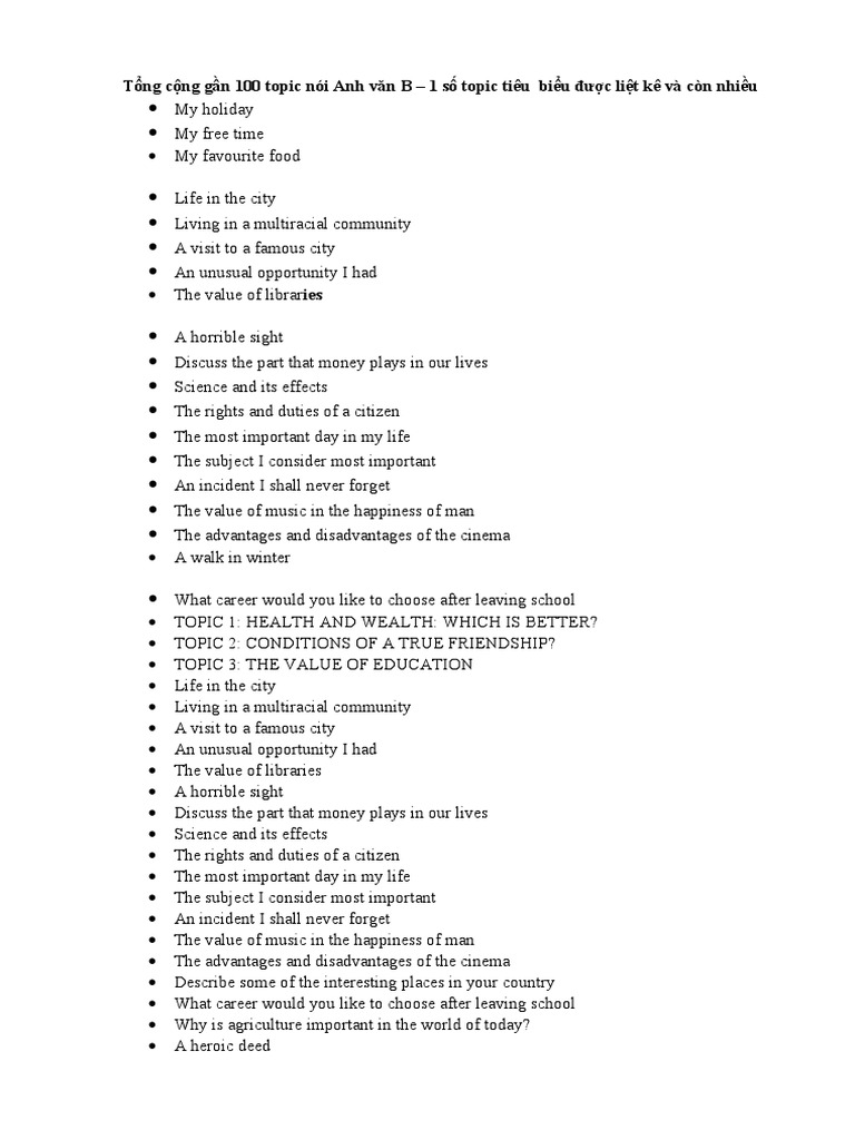 50 Topic | PDF | Citizenship