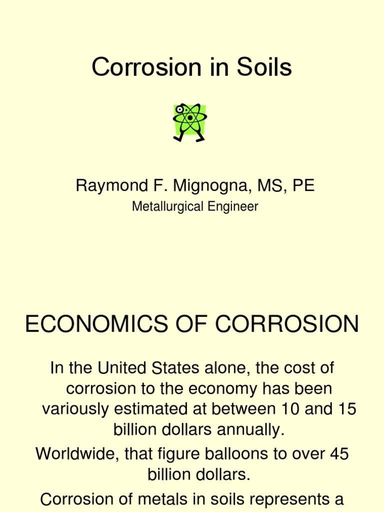 Corrosion in Soils | Anode | Corrosion