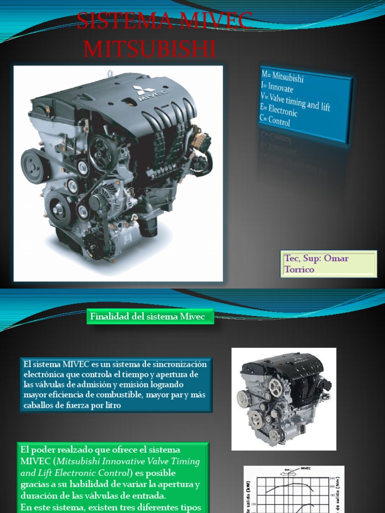 Sistema MIVEC | PDF | Vehículo de motor | Máquinas