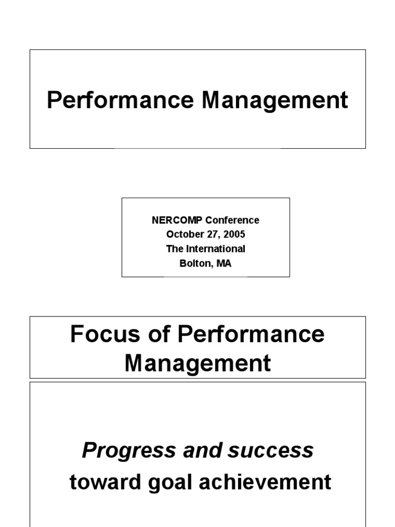 Performance Management PPHandouts | PDF | Goal | Employee Retention