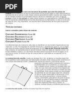 Clasificación de Costuras ISO 4916:1991 | PDF