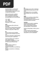 Filipino Declamation Piece | PDF