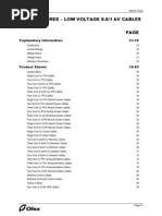 Aberdare Low Voltage Cables Section PDF | PDF | Wire | Electrical Conductor