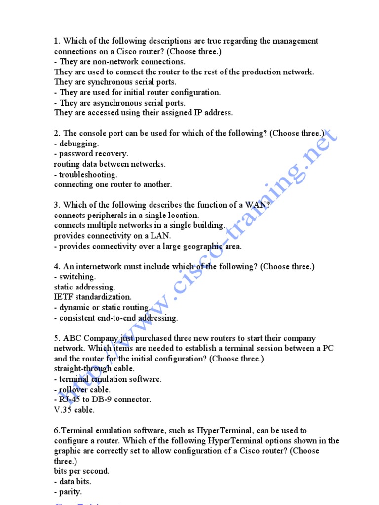 Ccna 1 Module 1 v4.0 | PDF