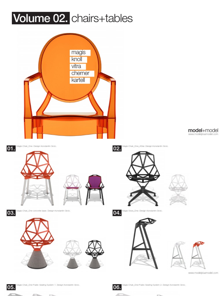 MPM Vol. 02 Chair+Tables | PDF | Chair | Home