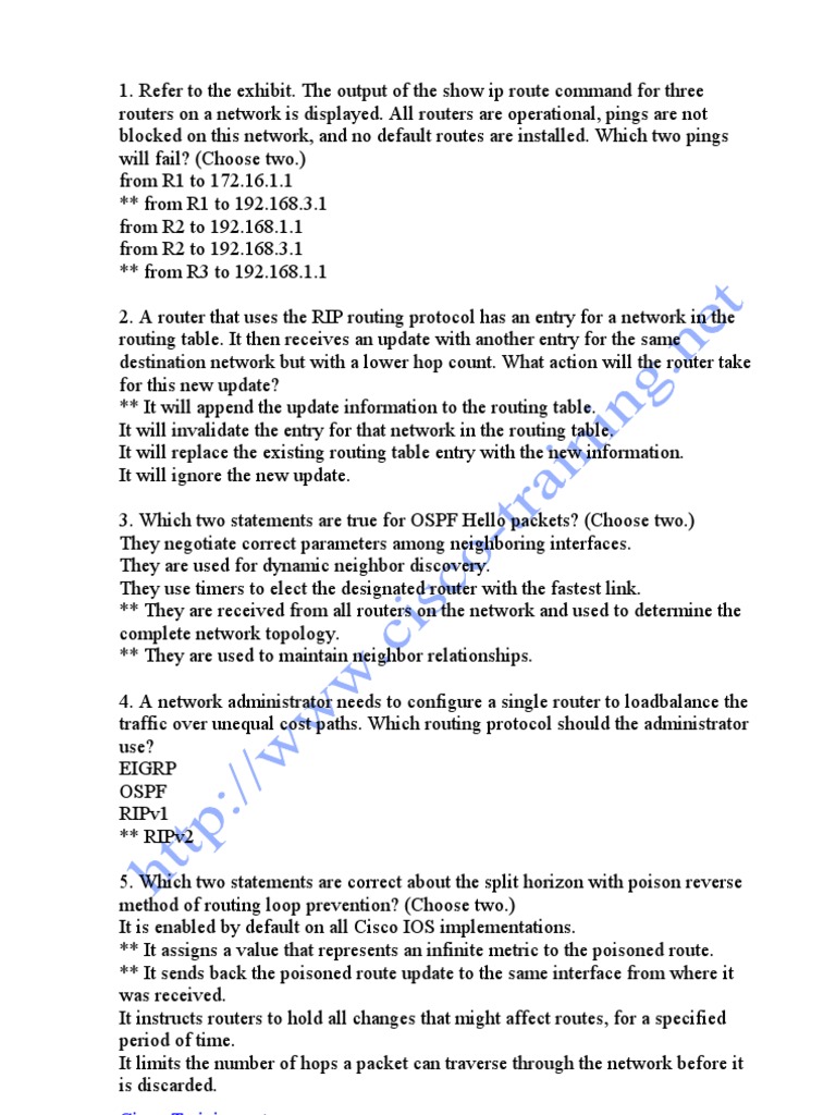CCNA Exploration 2 Final 2 V4.0 | PDF