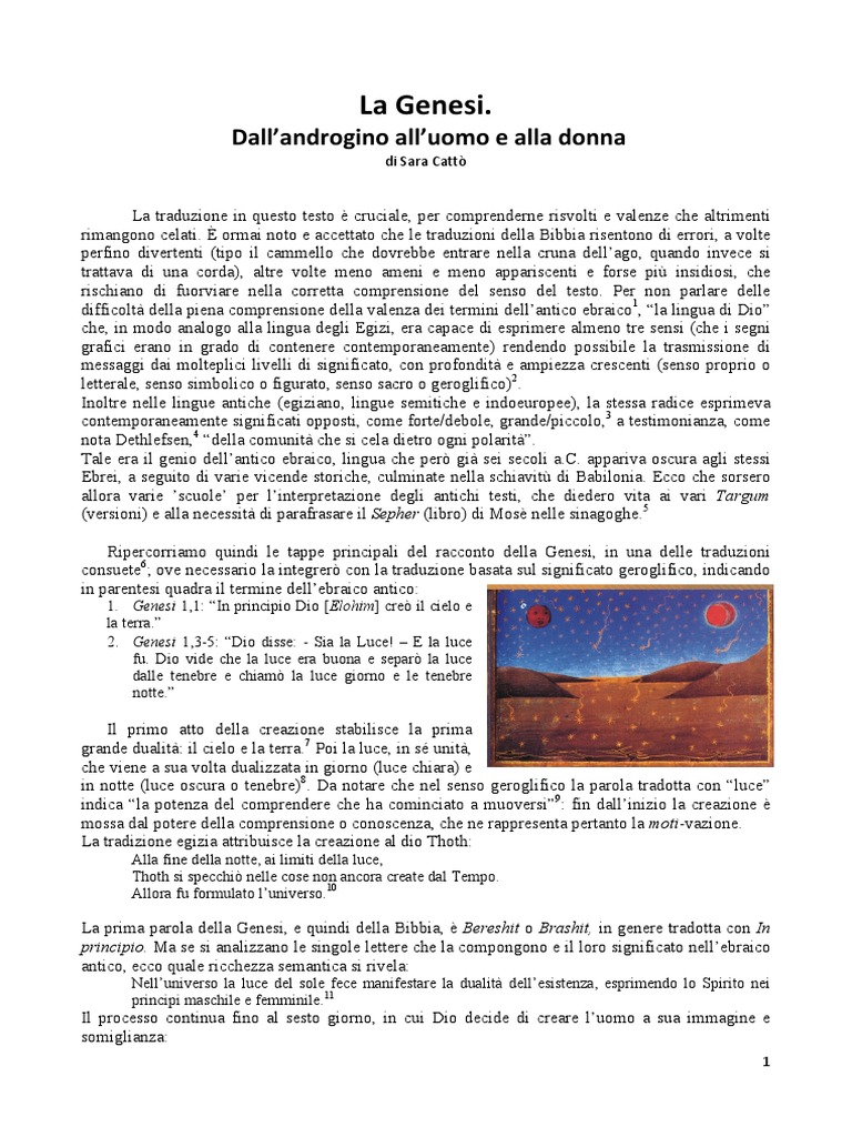 Genesi | PDF