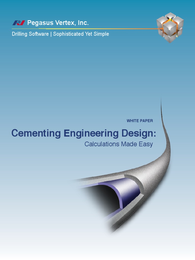 Cementing Engineering Design: Calculations Made Easy | PDF ...