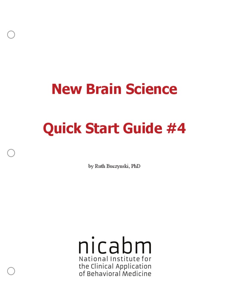 New Brain Science - QuickStart 4 | PDF | Neuroplasticity | Pain