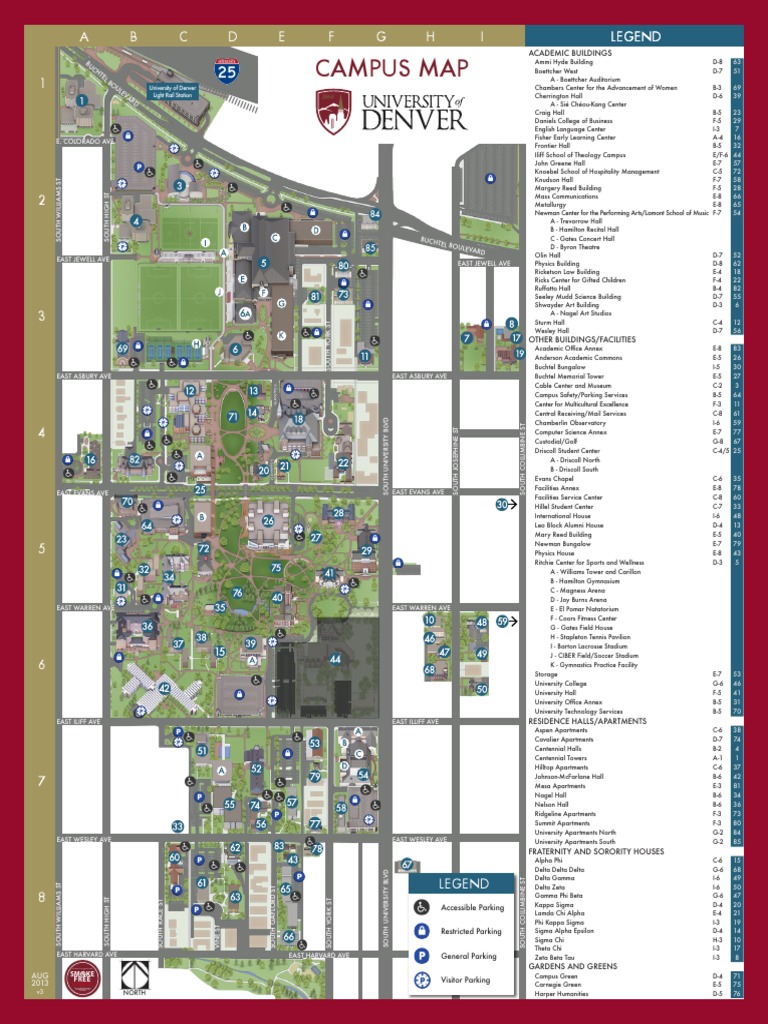 Campus Map Print Able | PDF | Weather | Disaster And Accident
