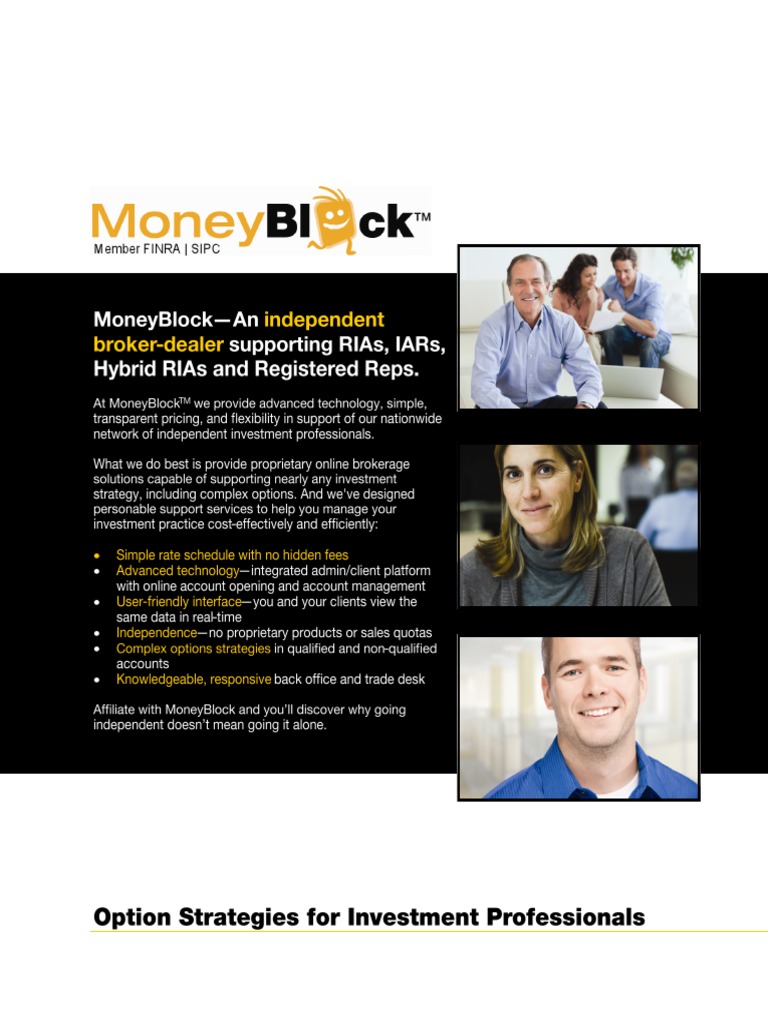 Moneyblock Option Strategies | PDF | Option (Finance) | Call Option