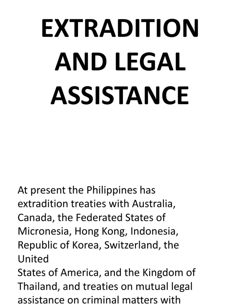 Extradition | PDF | Bail | Extradition