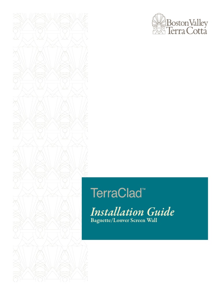 BVTC - Install Guide - Bag Louv - Final SCREEN | PDF | Diamond | Soil