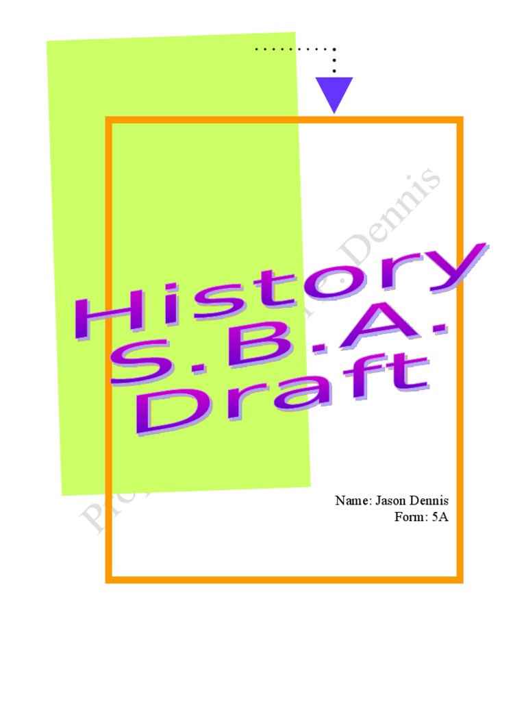 History SBA | PDF | Slave Trade | Slavery