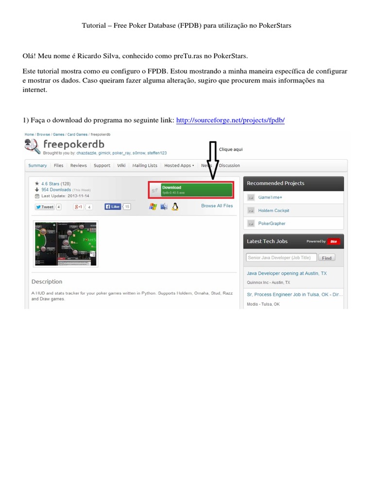 Tutorial FPDB | PDF | Programas | Informática