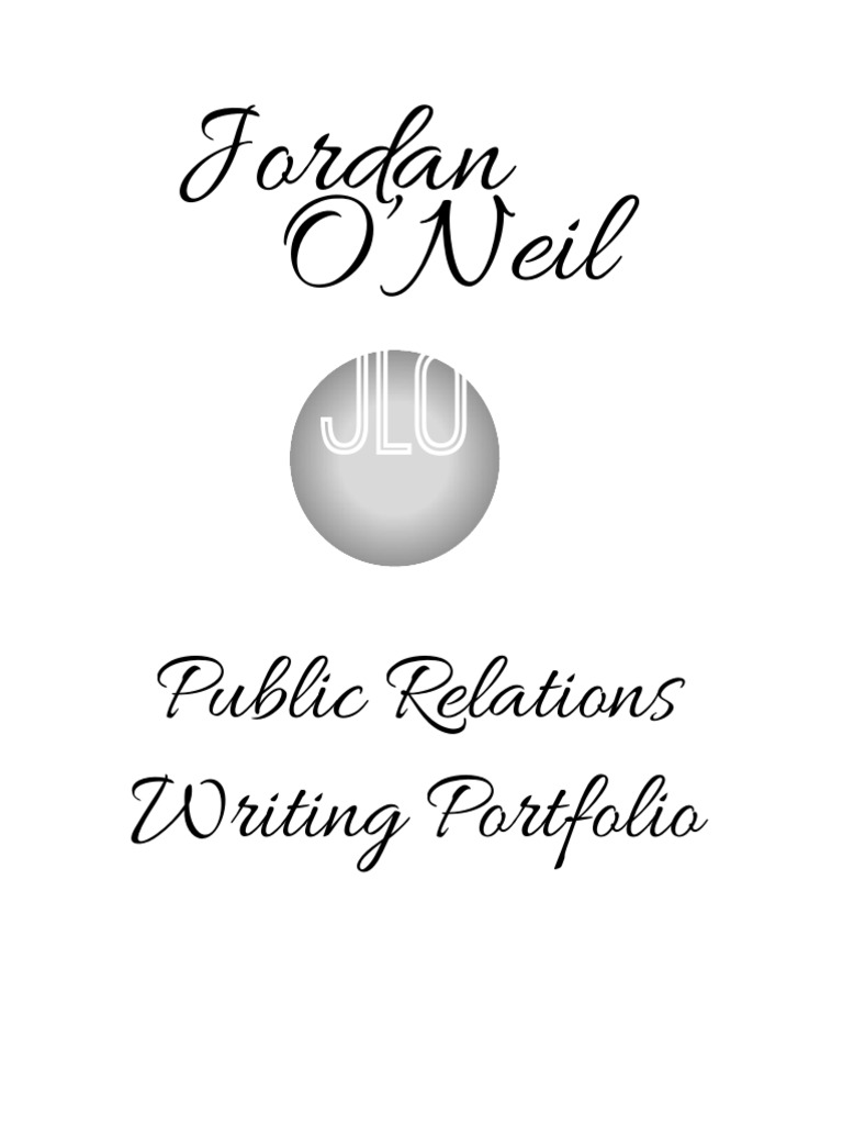 Public Relations Writing Portfolio | PDF | Sports | Paintings