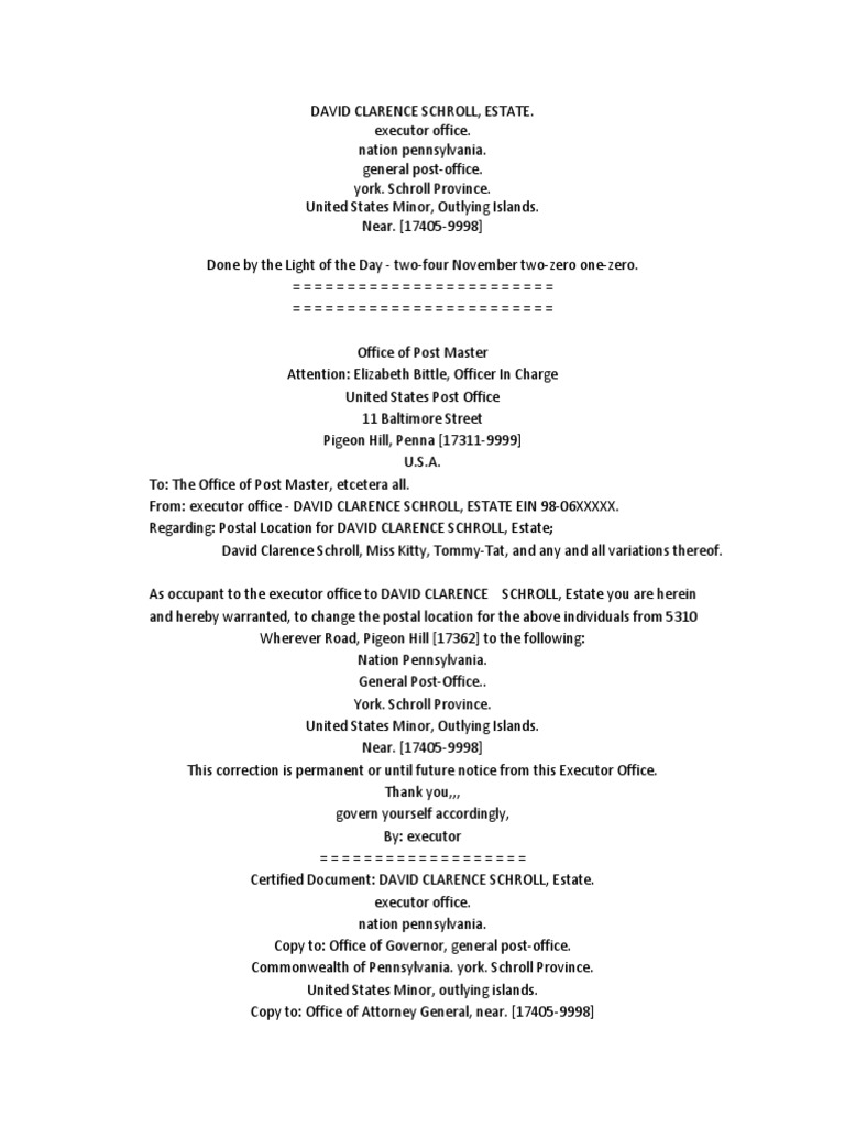 David Clarence Schroll | PDF