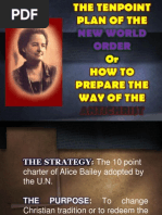 The Tenpoint Plan of The New World Order-1 | PDF | Religion And Belief
