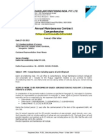Amc For Window & Split Ac Sample | PDF | Air Conditioning | Government