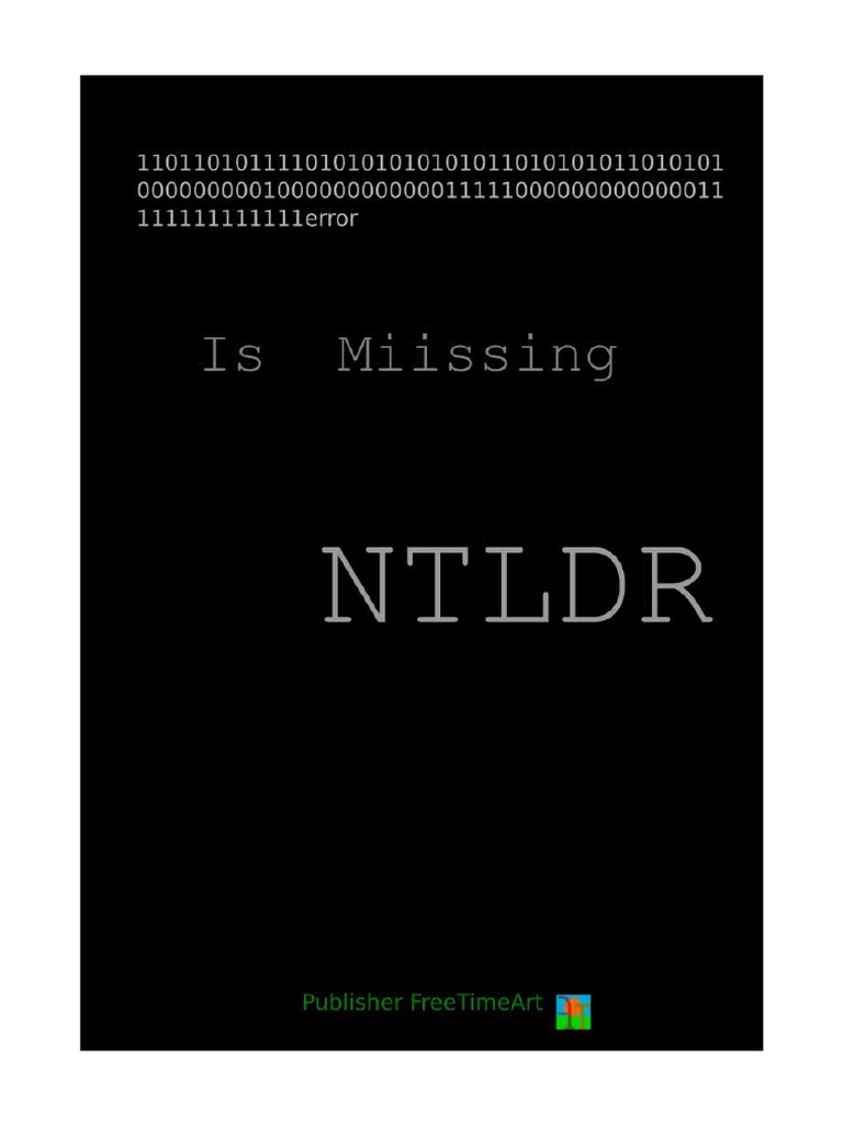 NTLDR Is Missing | PDF