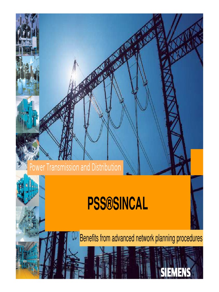 Pss Sincal Slides | PDF | Electrical Grid | Transformer