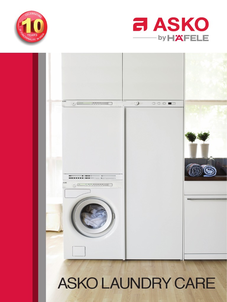 Asko Catalogue | PDF | Washing Machine | Clothes Dryer