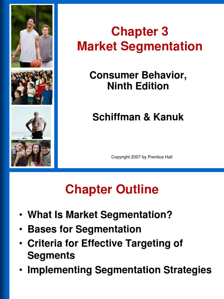 Market Segmentation: Consumer Behavior, Ninth Edition Consumer Behavior ...