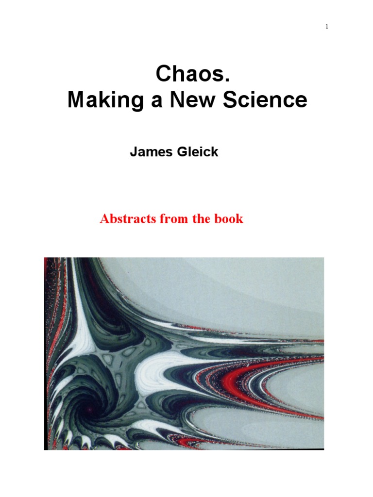Chaos. Making A New Science | PDF | Chaos Theory | Fractal