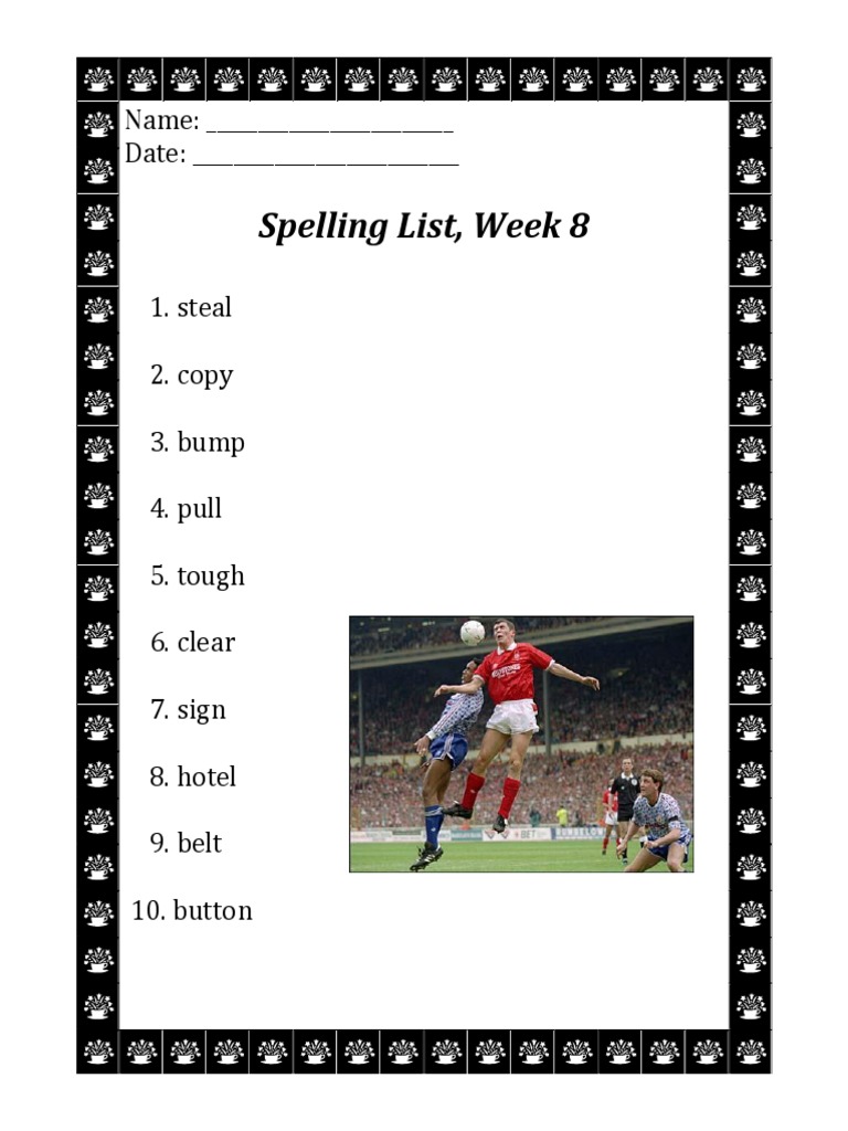 Spellinglist | PDF | Law | Home & Garden