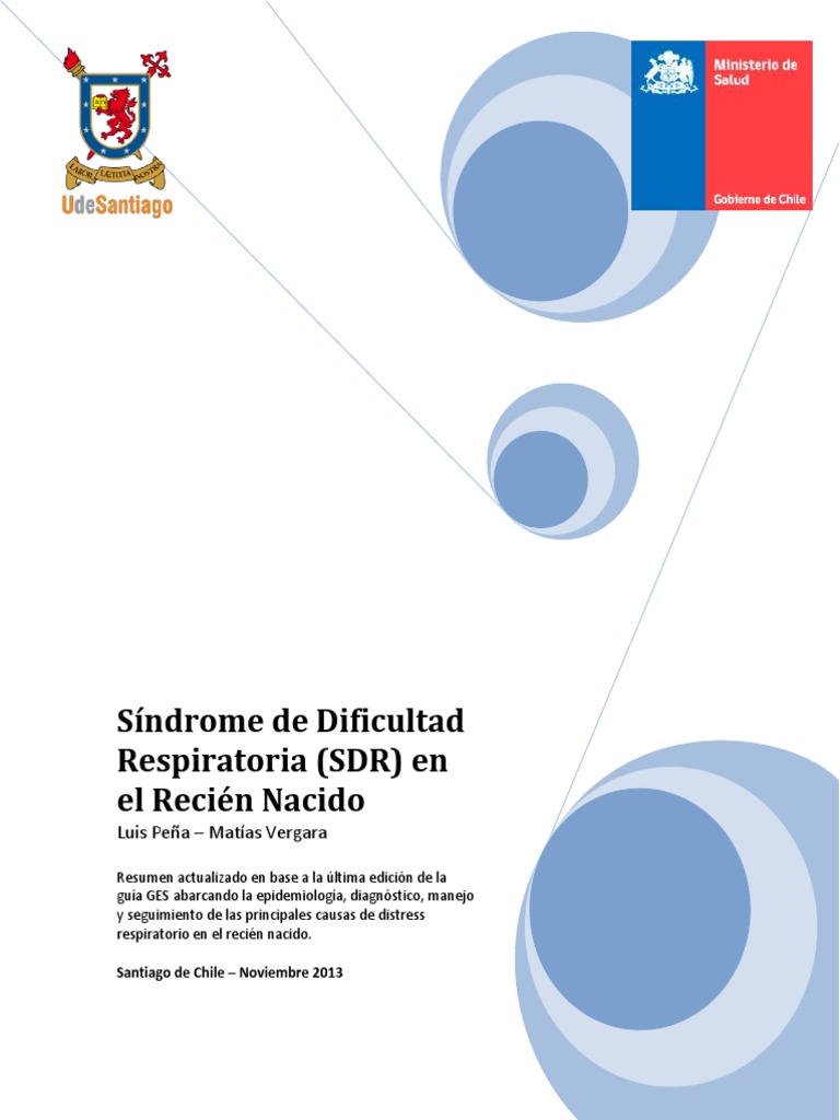 Resumen Guía GES SDR PDF | PDF | Parto prematuro | Especialidades Medicas