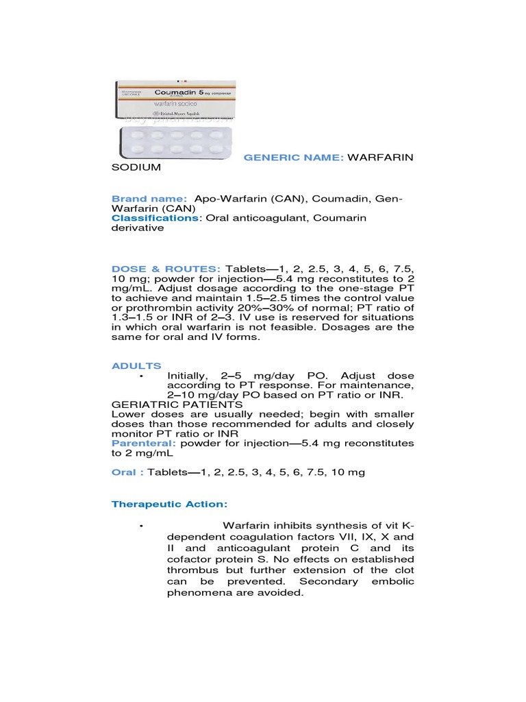 Generic Name:: Classifications | PDF | Medical Specialties | Clinical ...