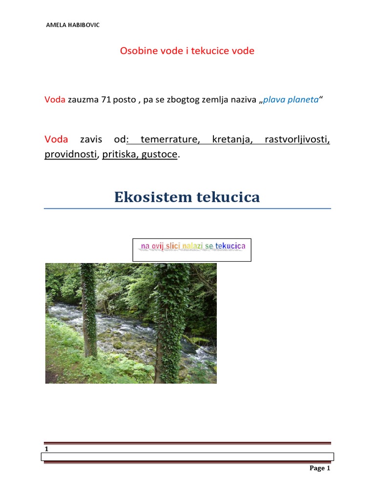 Tekucice | PDF