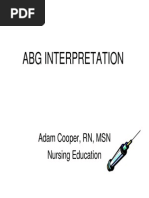 Arterial Blood Gases Practice Problems and Answers | PDF