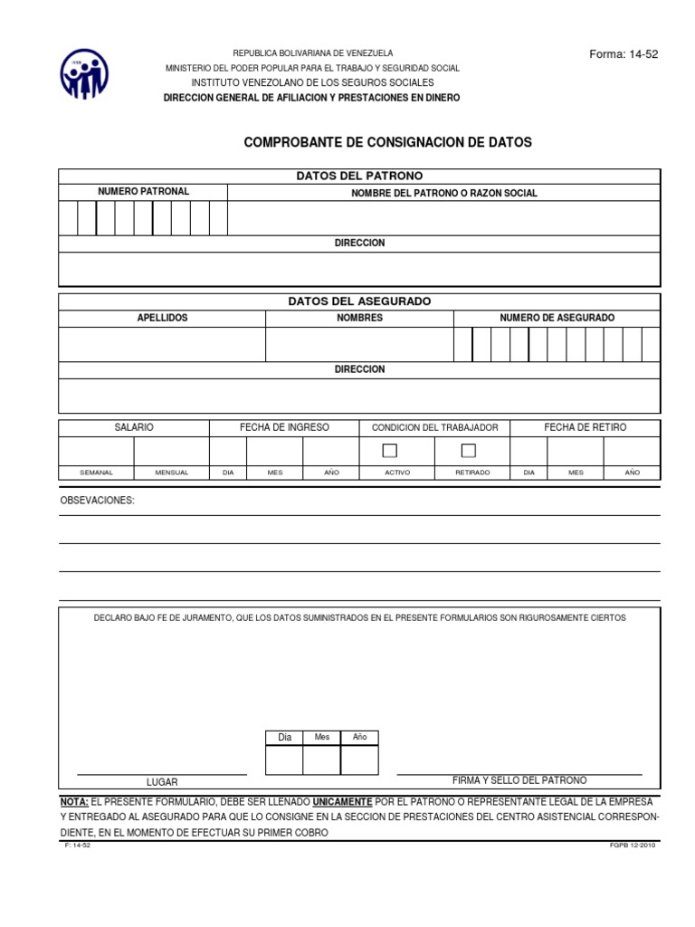 Ivss Forma 14 52 | PDF