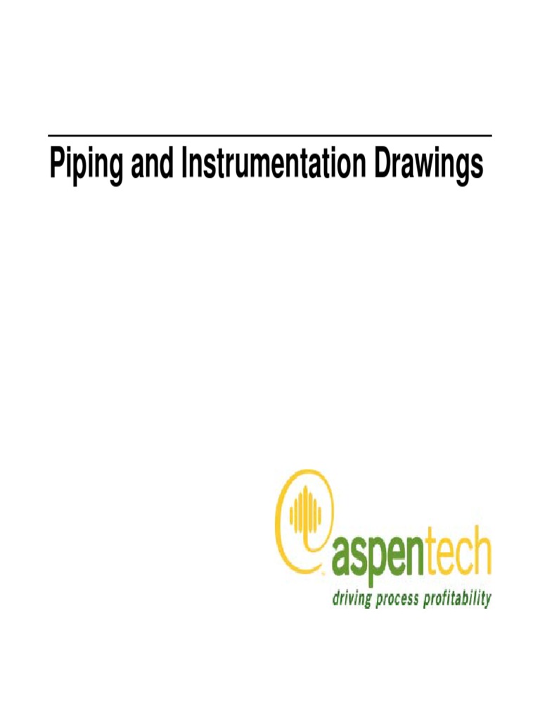 Piping and Instrumentation Drawings in Aspen HYSYS | PDF