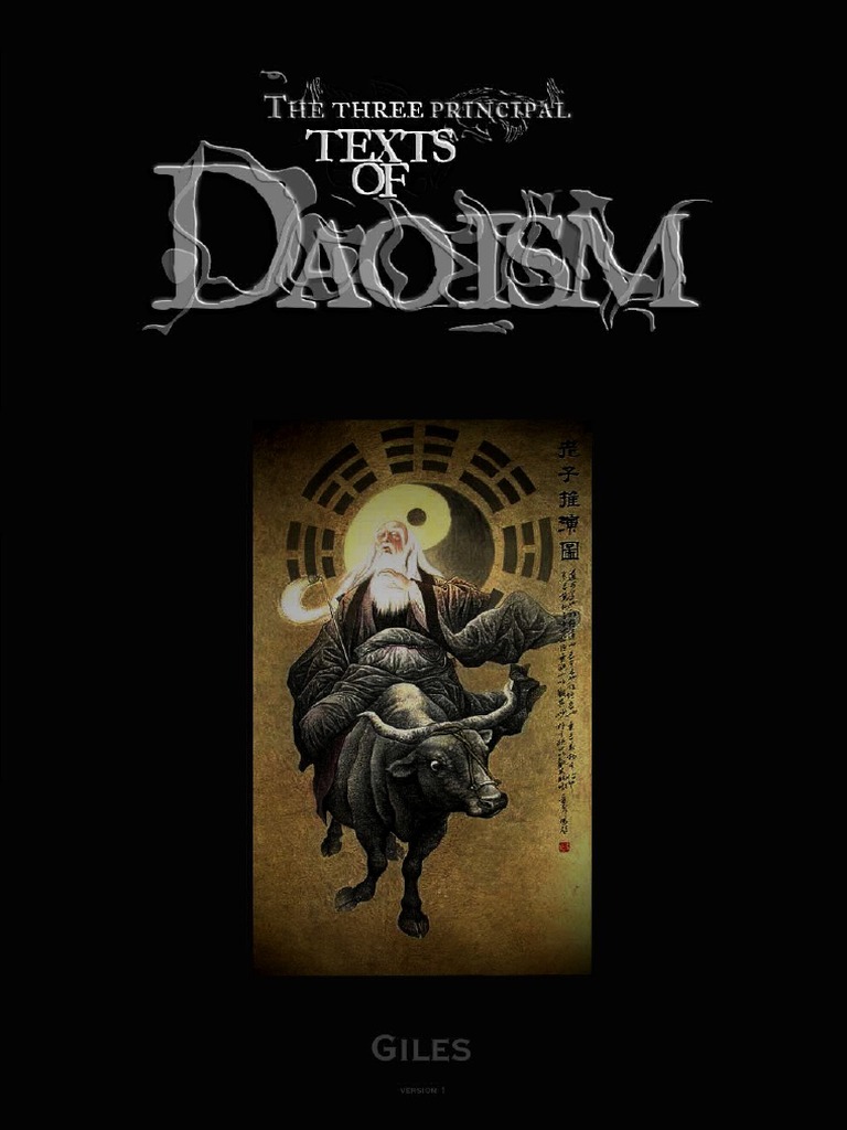 The Three Principle Texts of Daoism | PDF