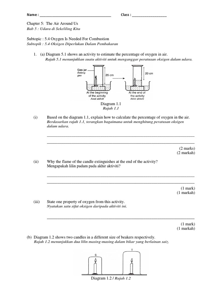 Science Form 1 | PDF
