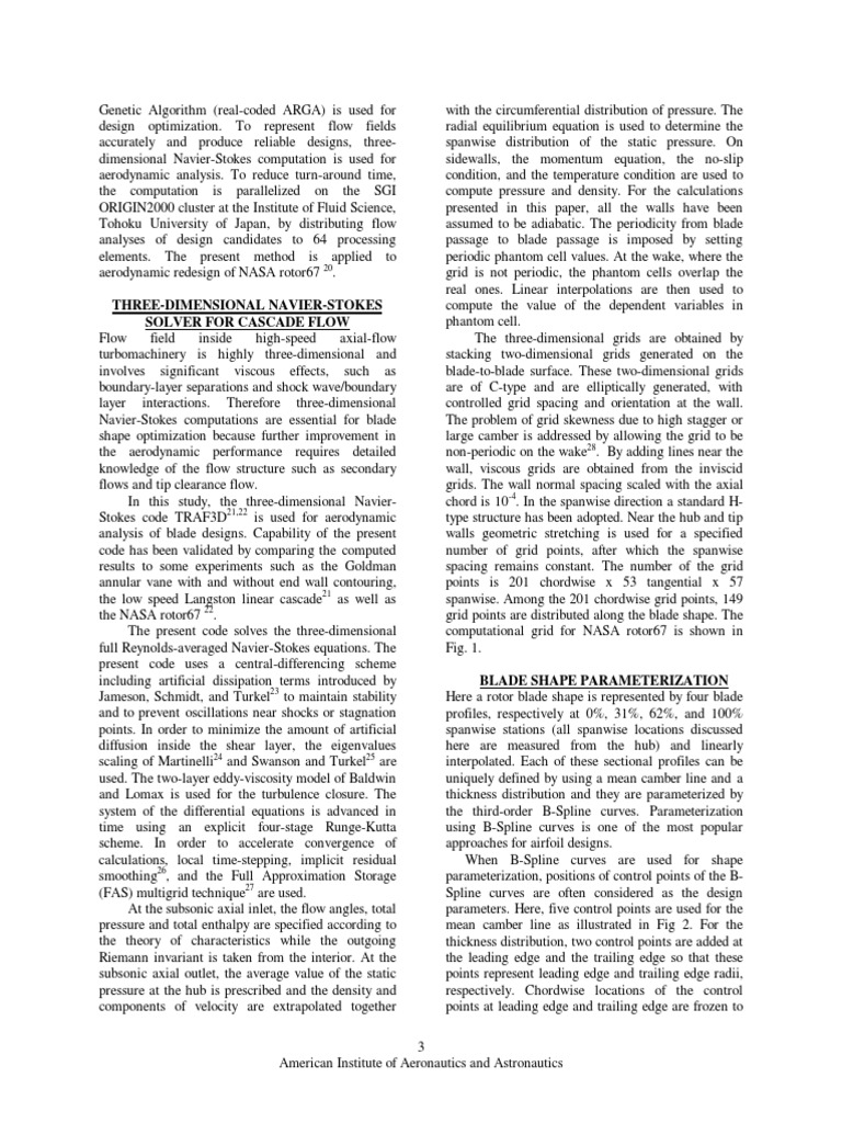 Aiaa-5642 2002 | PDF | Mathematical Optimization | Navier–Stokes Equations