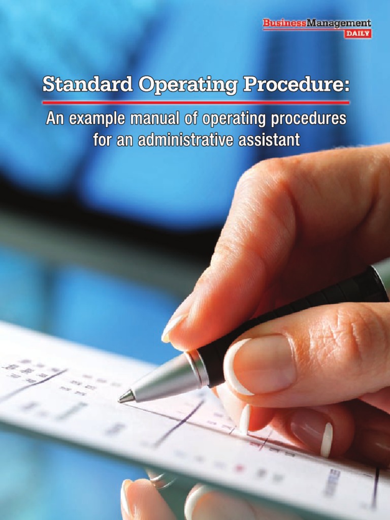 Standard Operating Procedure | PDF | Spreadsheet | Cheque